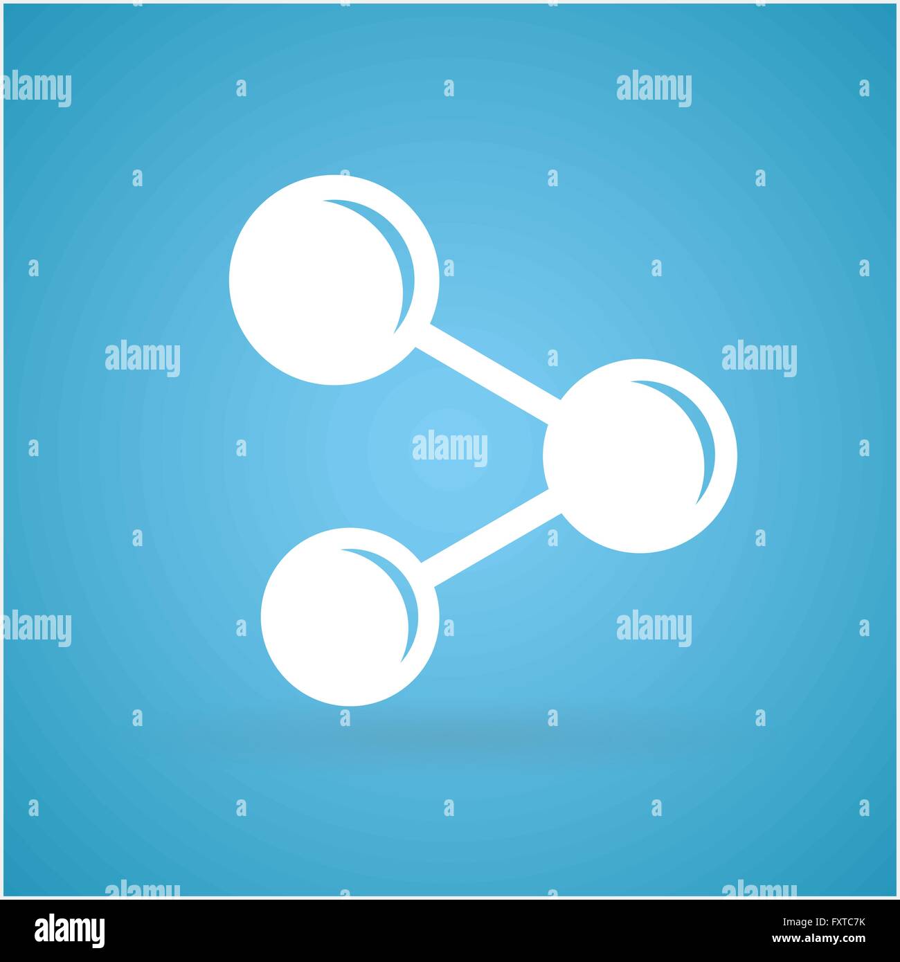 Le pictogramme de partager Image Vectorielle Stock - Alamy