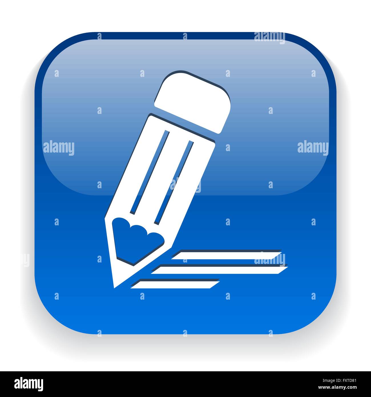 Le pictogramme de la note Image Vectorielle Stock - Alamy