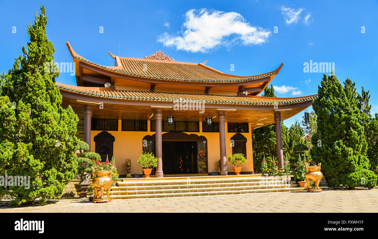 Monastère Zen Truc Lam - Da Lat, Viet Nam Photo Stock - Alamy