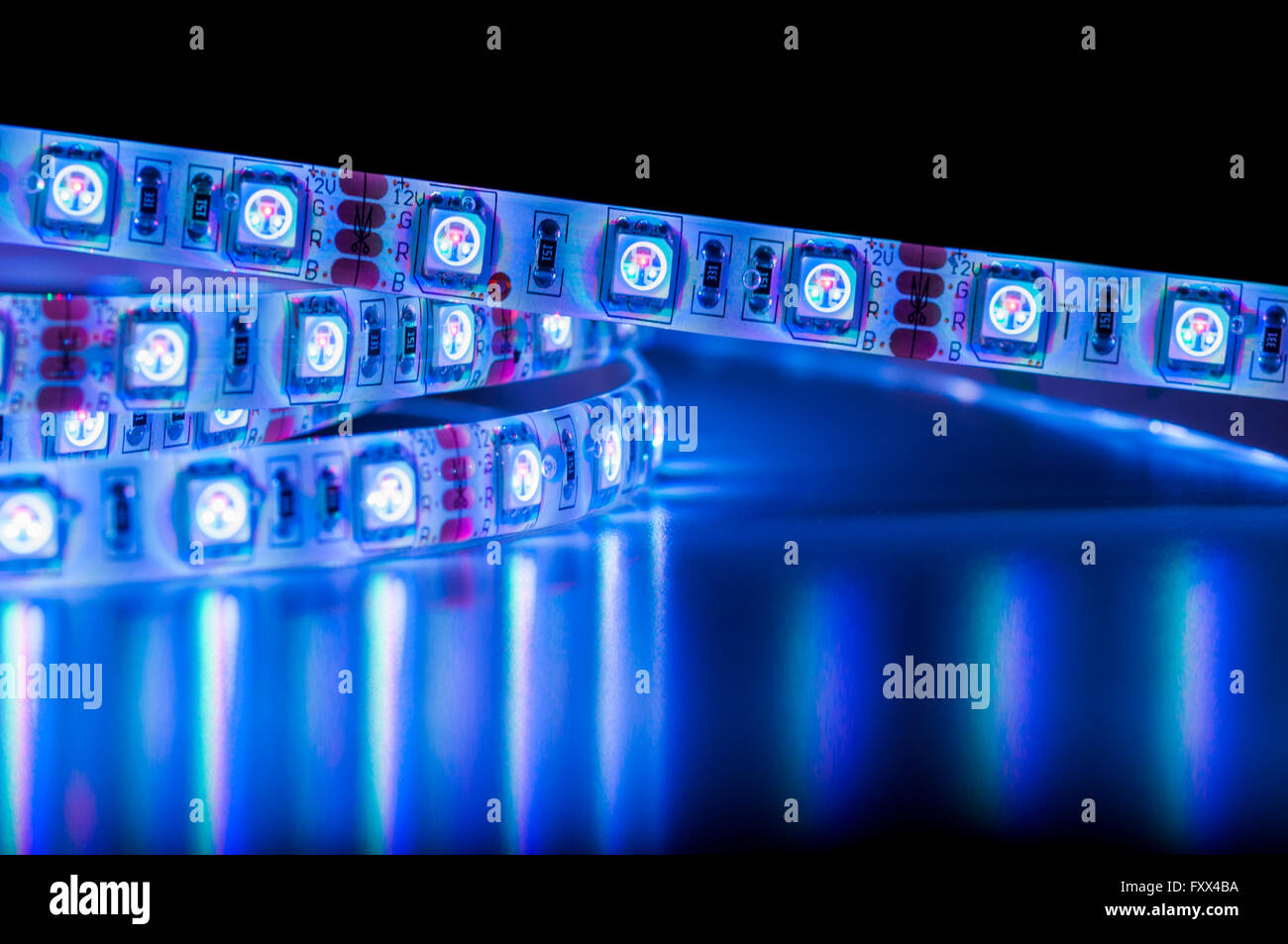 Led bleue Banque de photographies et d’images à haute résolution - Alamy