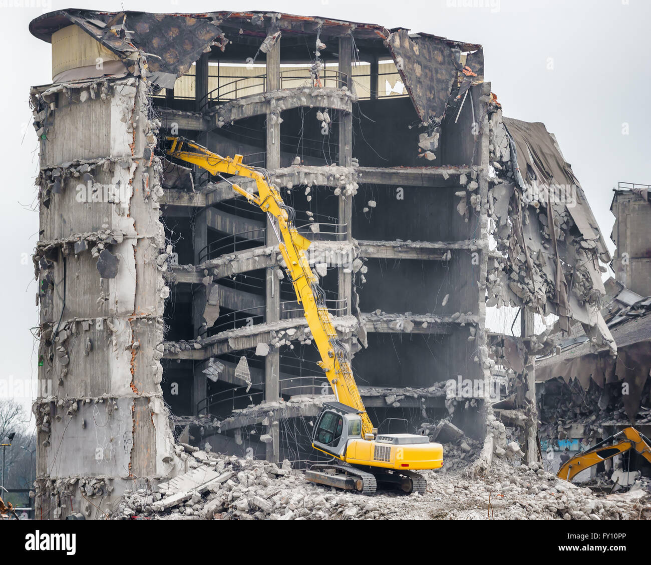 Démolition de bâtiment Banque de photographies et d’images à haute ...