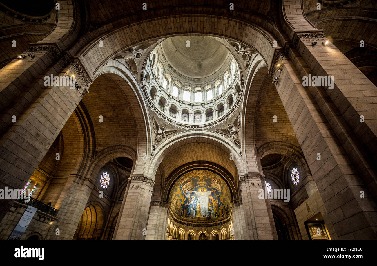 Sacre coeur paris interior Banque de photographies et d’images à haute ...
