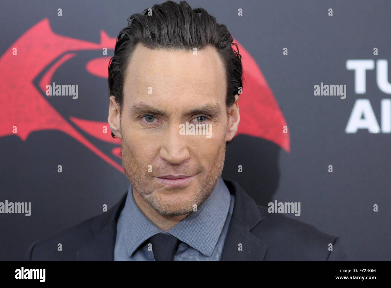 Callan Mulvey Batman V Superman Banque De Photographies Et Dimages à