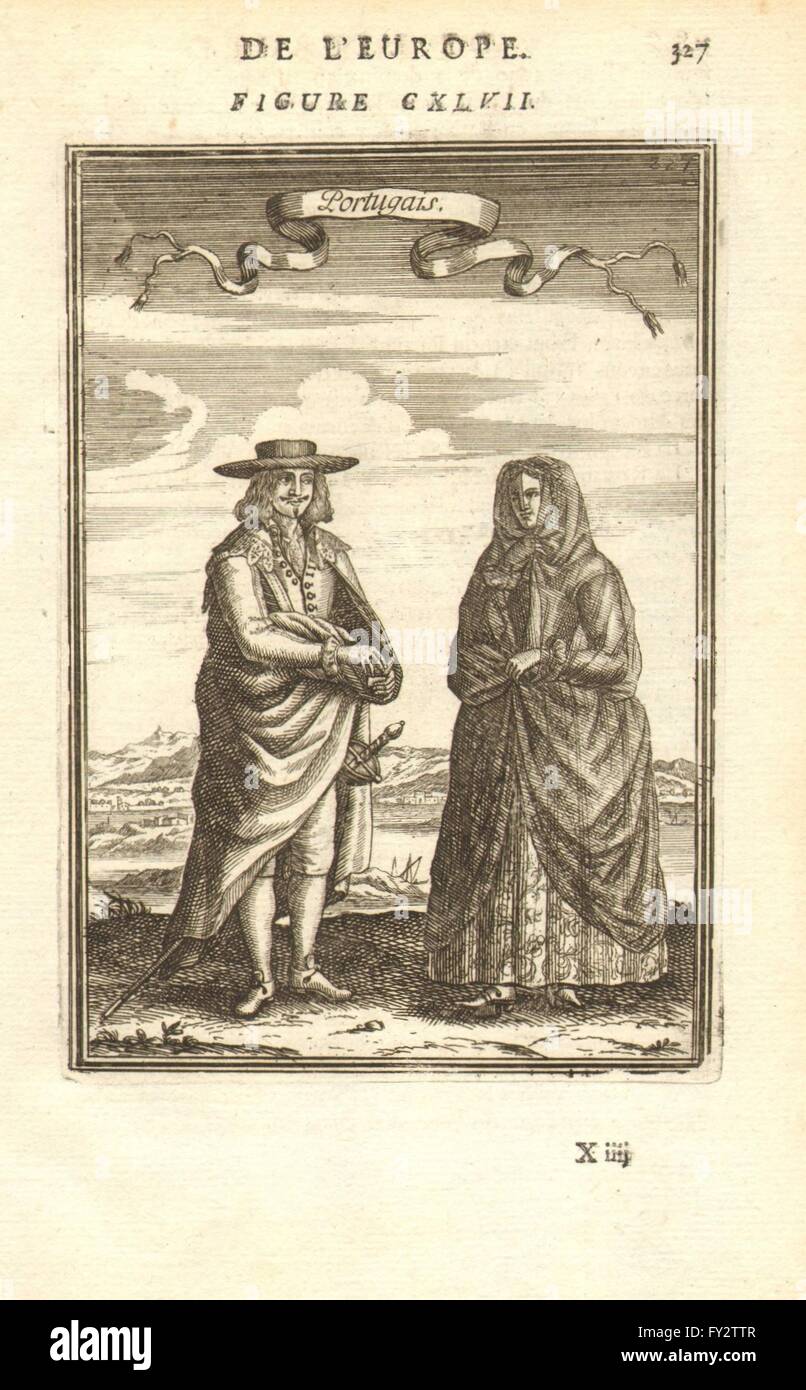 Portugal costumes portuguese man woman Banque de photographies et d ...