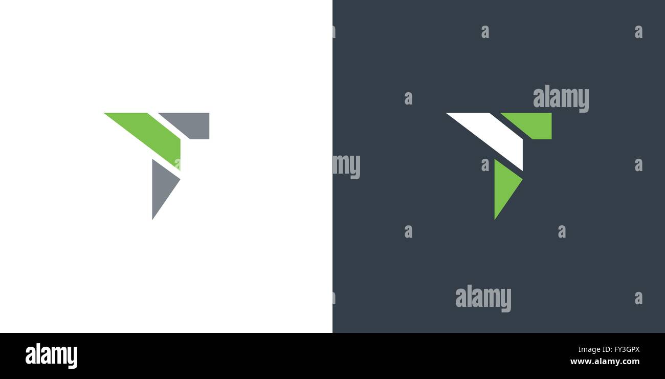 Logo lettre t Banque d'images vectorielles - Alamy