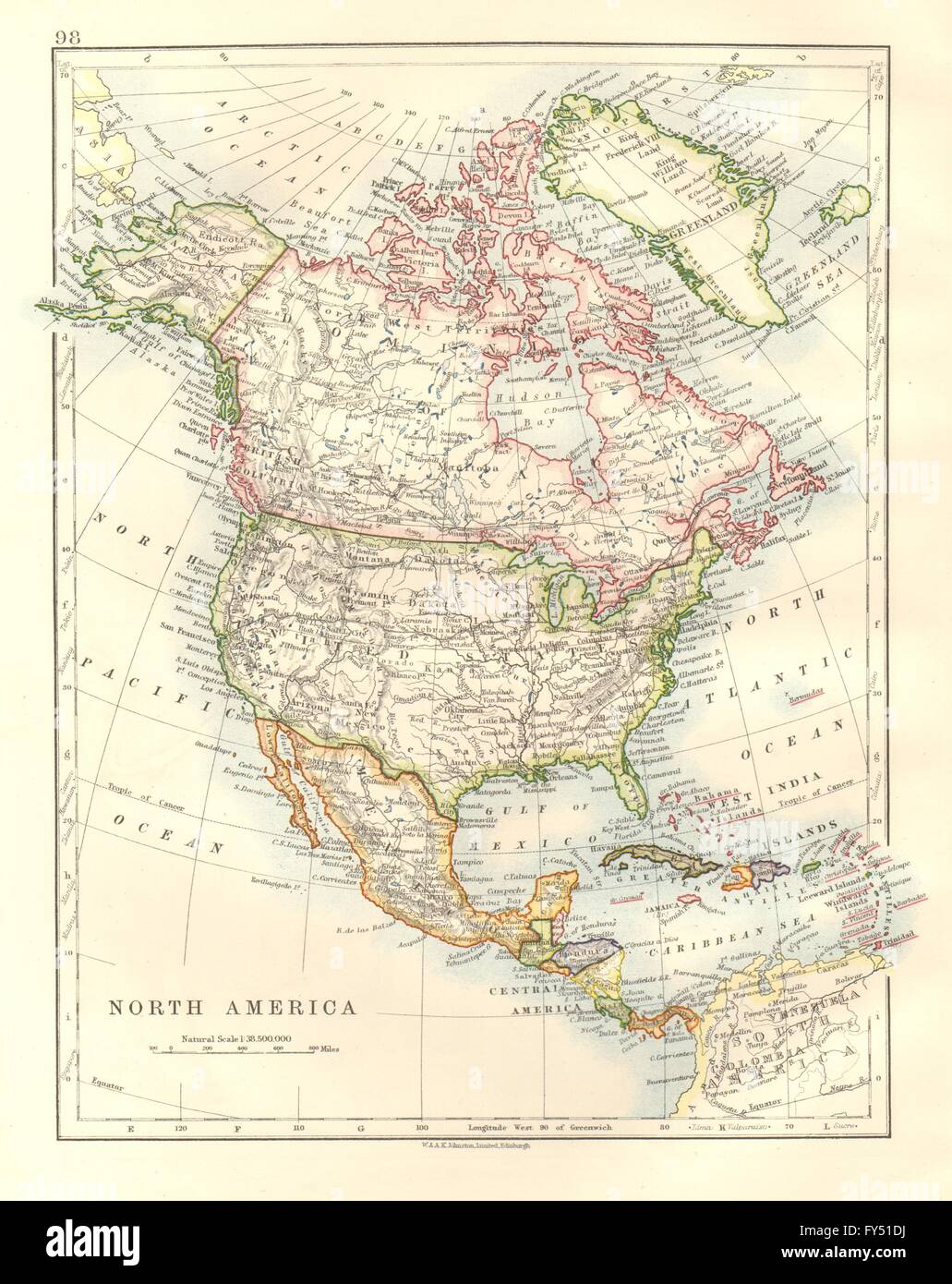 Canada political map Banque de photographies et d’images à haute ...