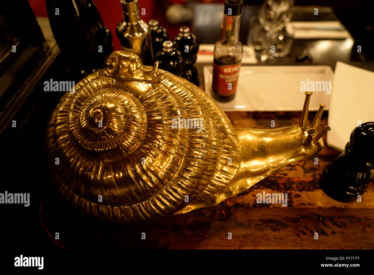 L escargot montorgueil Banque de photographies et d’images à haute ...