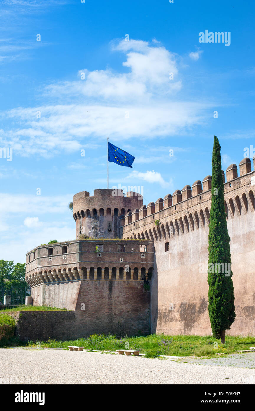 Drapeau de rome Banque de photographies et d’images à haute résolution ...