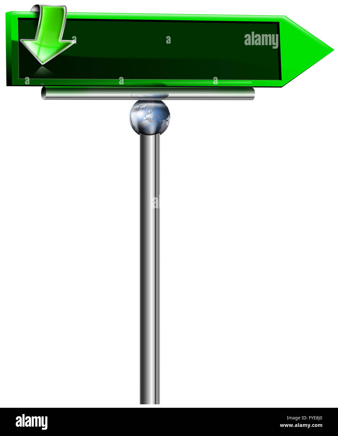 Signalisation moderne Banque d'images détourées - Alamy