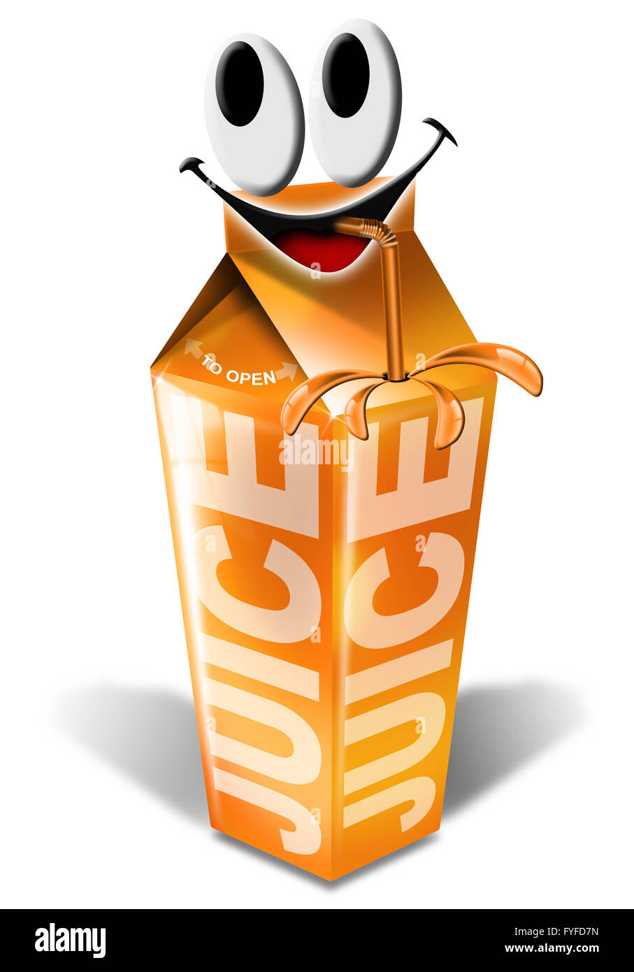 Juicy juice cartoon Banque de photographies et d’images à haute ...