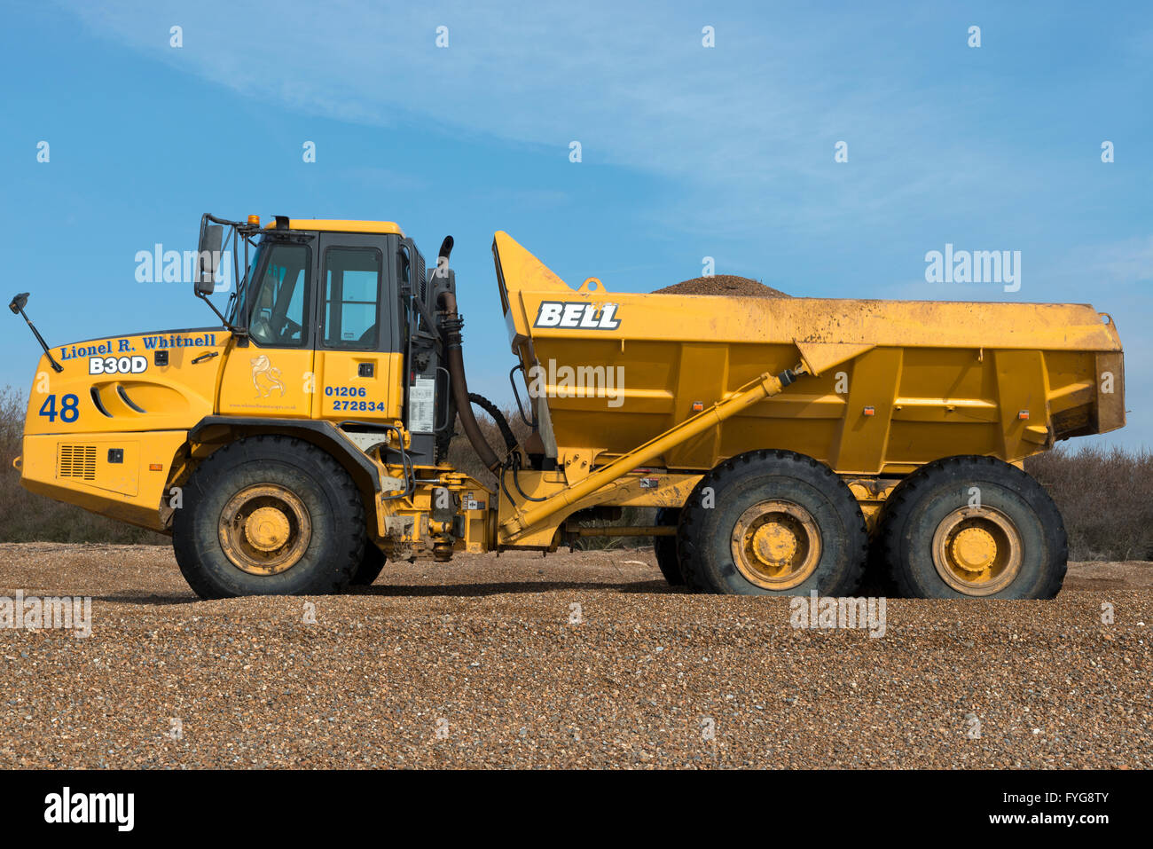 Bell b30d dumper truck Banque de photographies et d’images à haute ...