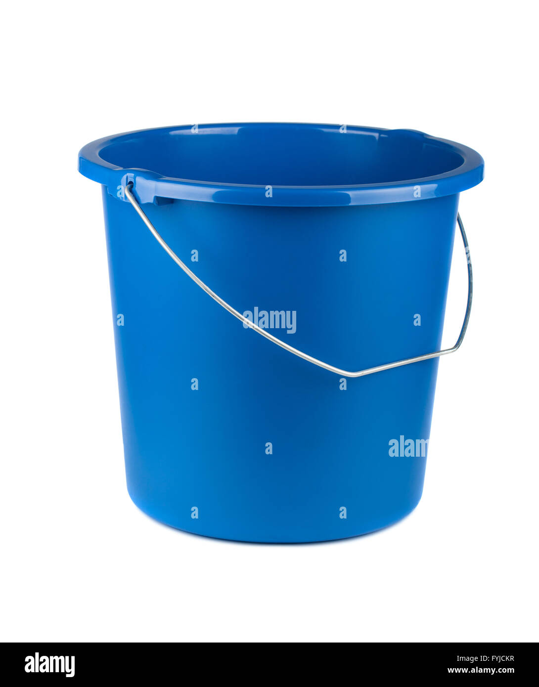 Seau en plastique bleu Banque de photographies et d’images à haute ...