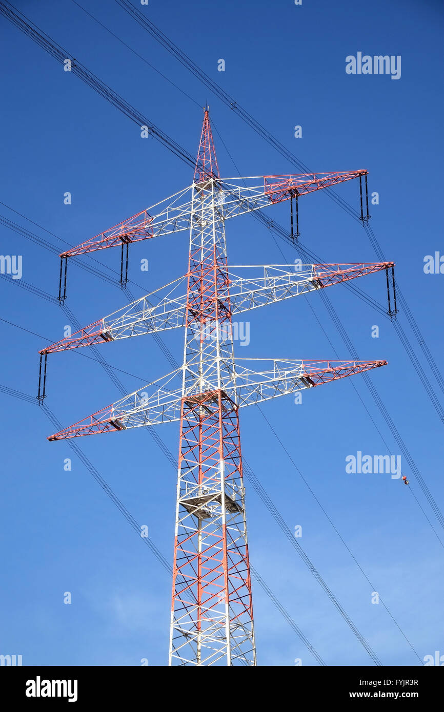 Pylône electrique Banque de photographies et d’images à haute ...