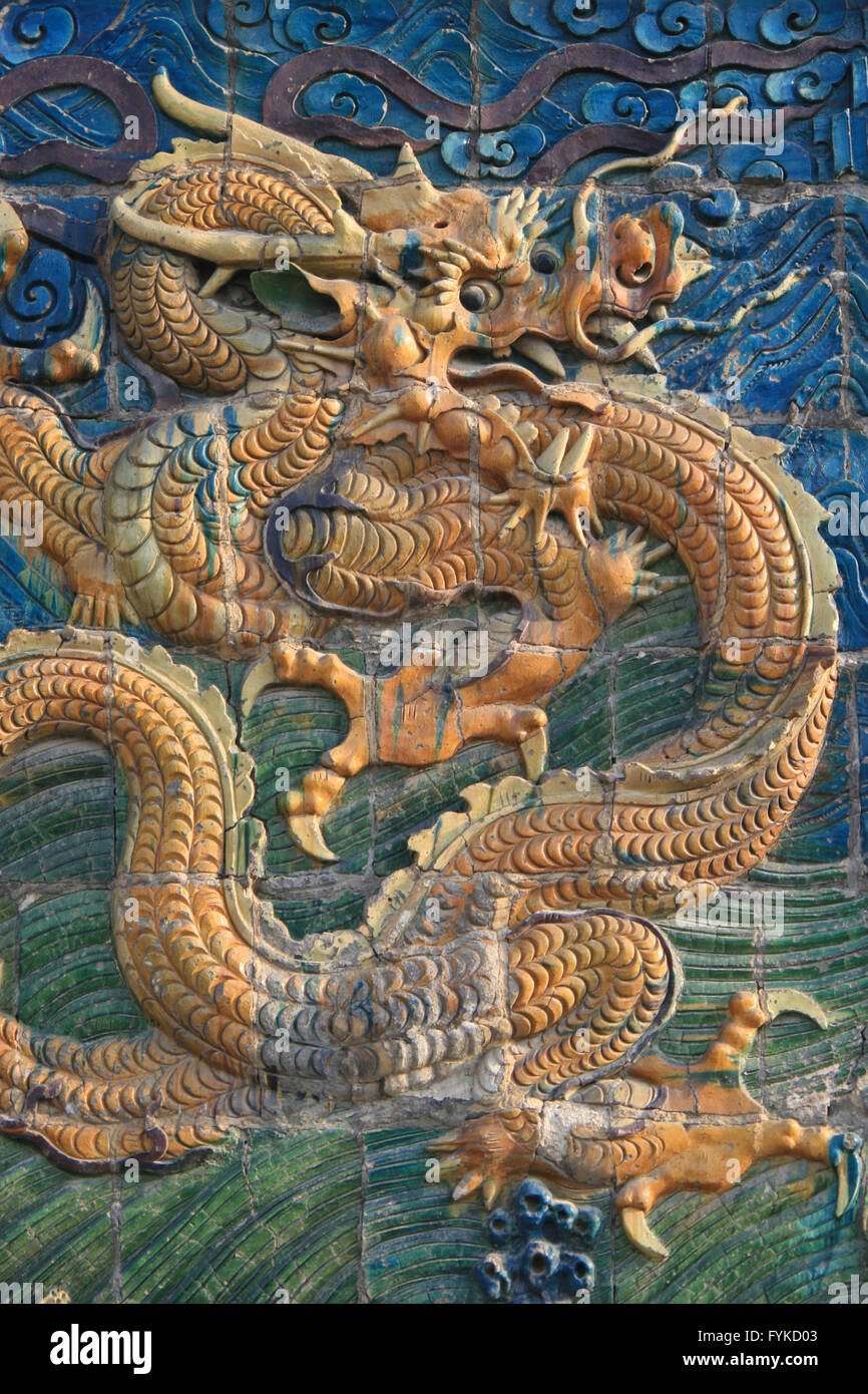 Sculptured dragons Banque de photographies et d’images à haute ...