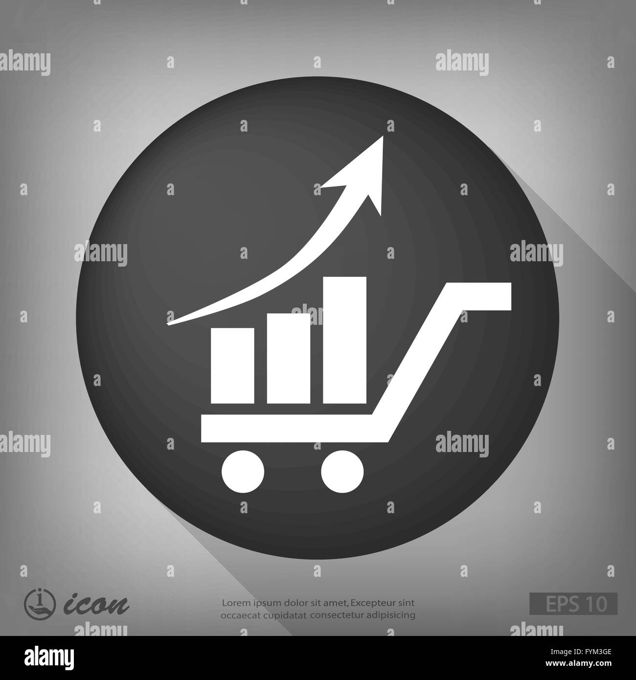 Le pictogramme de graphique Image Vectorielle Stock - Alamy