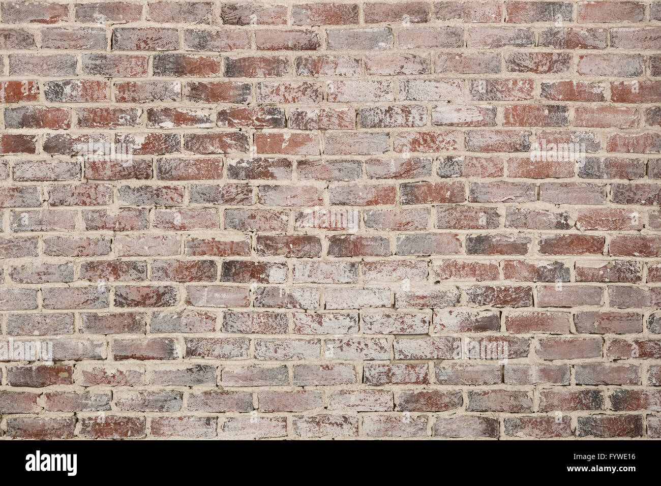 La texture du mur de brique rouge Vintage Photo Stock - Alamy