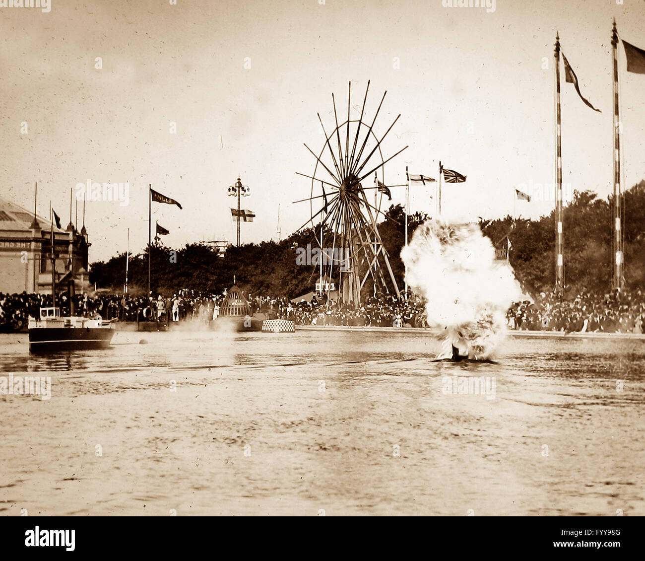 Explosion de la mine Banque de photographies et d’images à haute ...