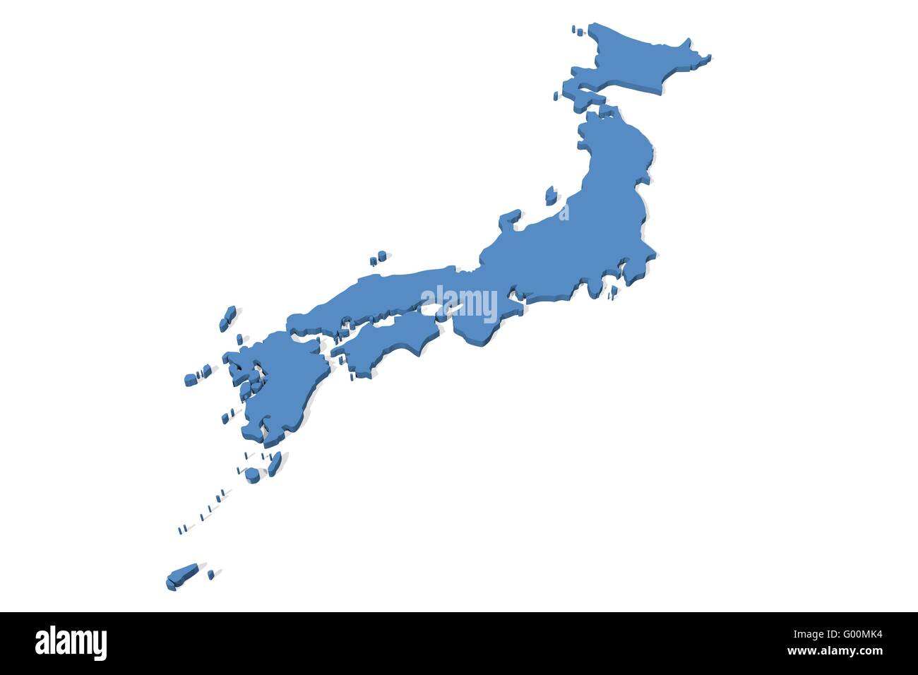 Japan map Banque de photographies et d’images à haute résolution - Alamy