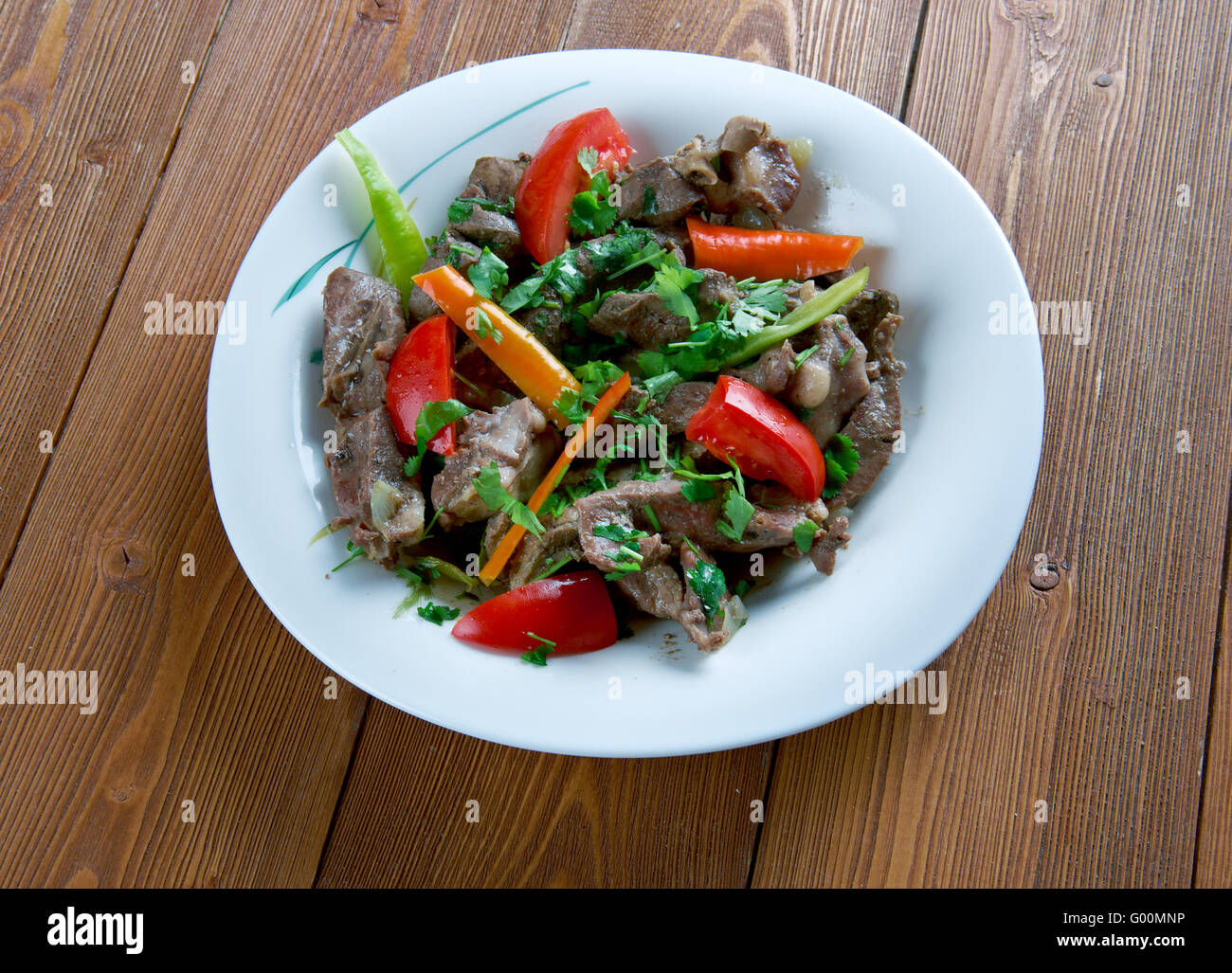 Lamb tripe Banque de photographies et d’images à haute résolution - Alamy
