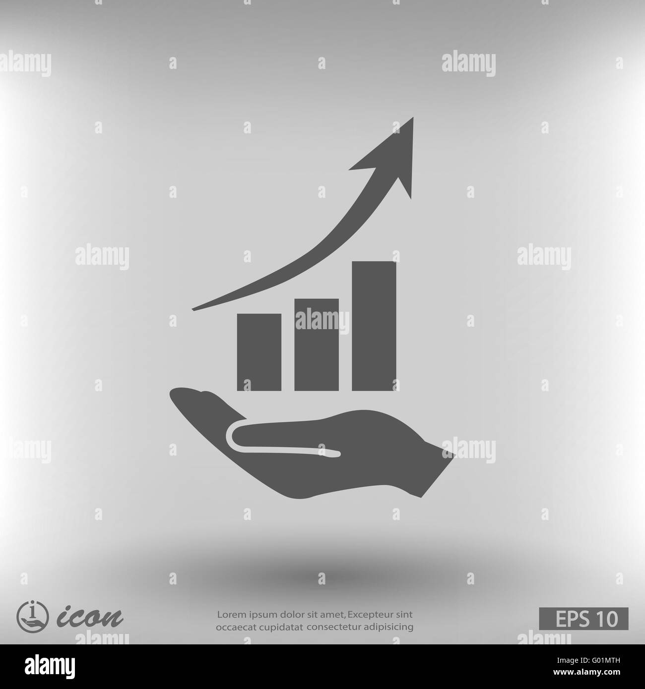 Le pictogramme de graphique Image Vectorielle Stock - Alamy