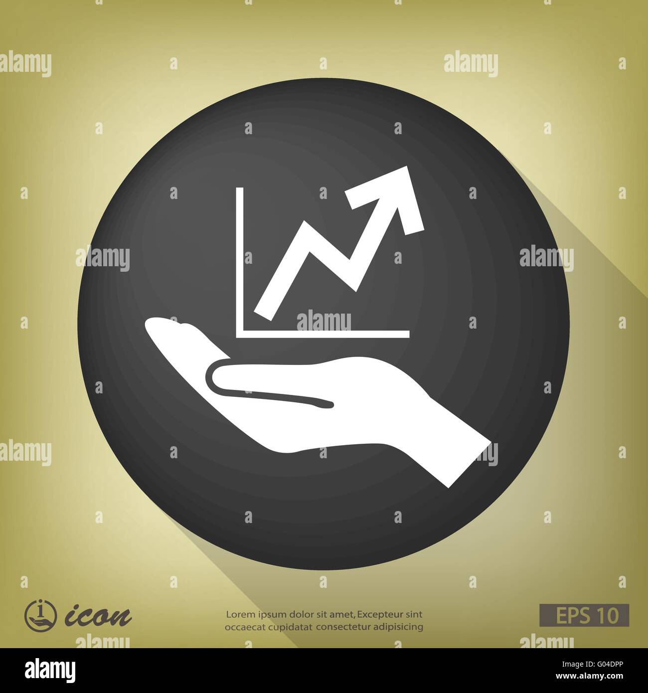 Le pictogramme de graphique Image Vectorielle Stock - Alamy