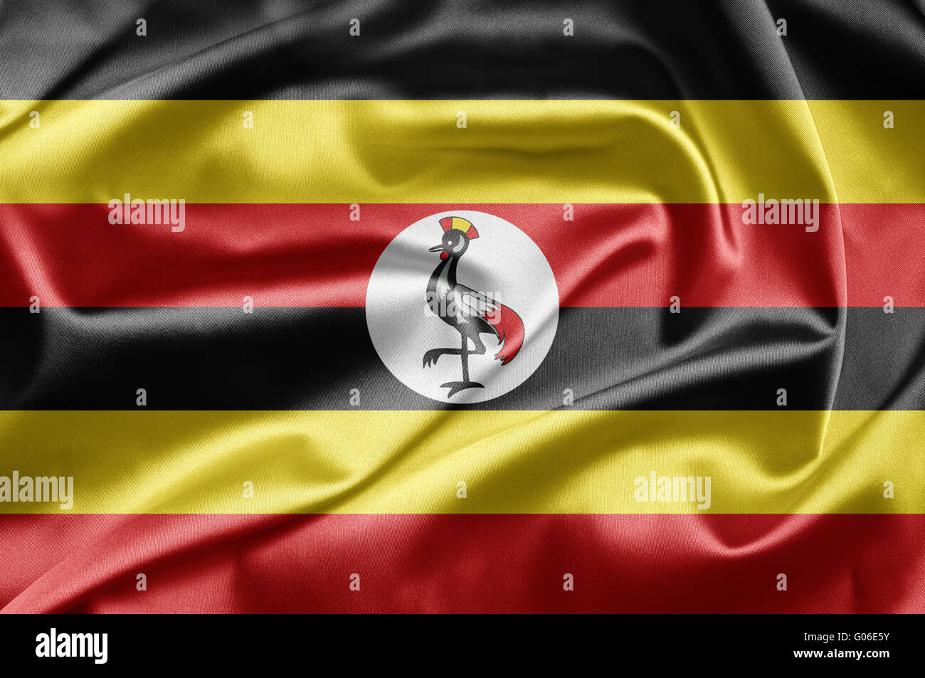 Drapeau afrique ouganda Banque de photographies et d’images à haute ...