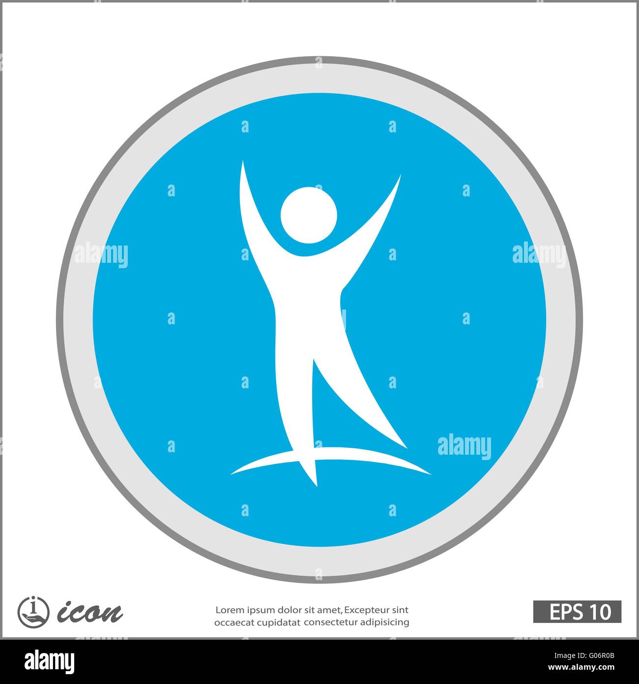 Le pictogramme de succès. Concept de vecteur illustration pour la ...