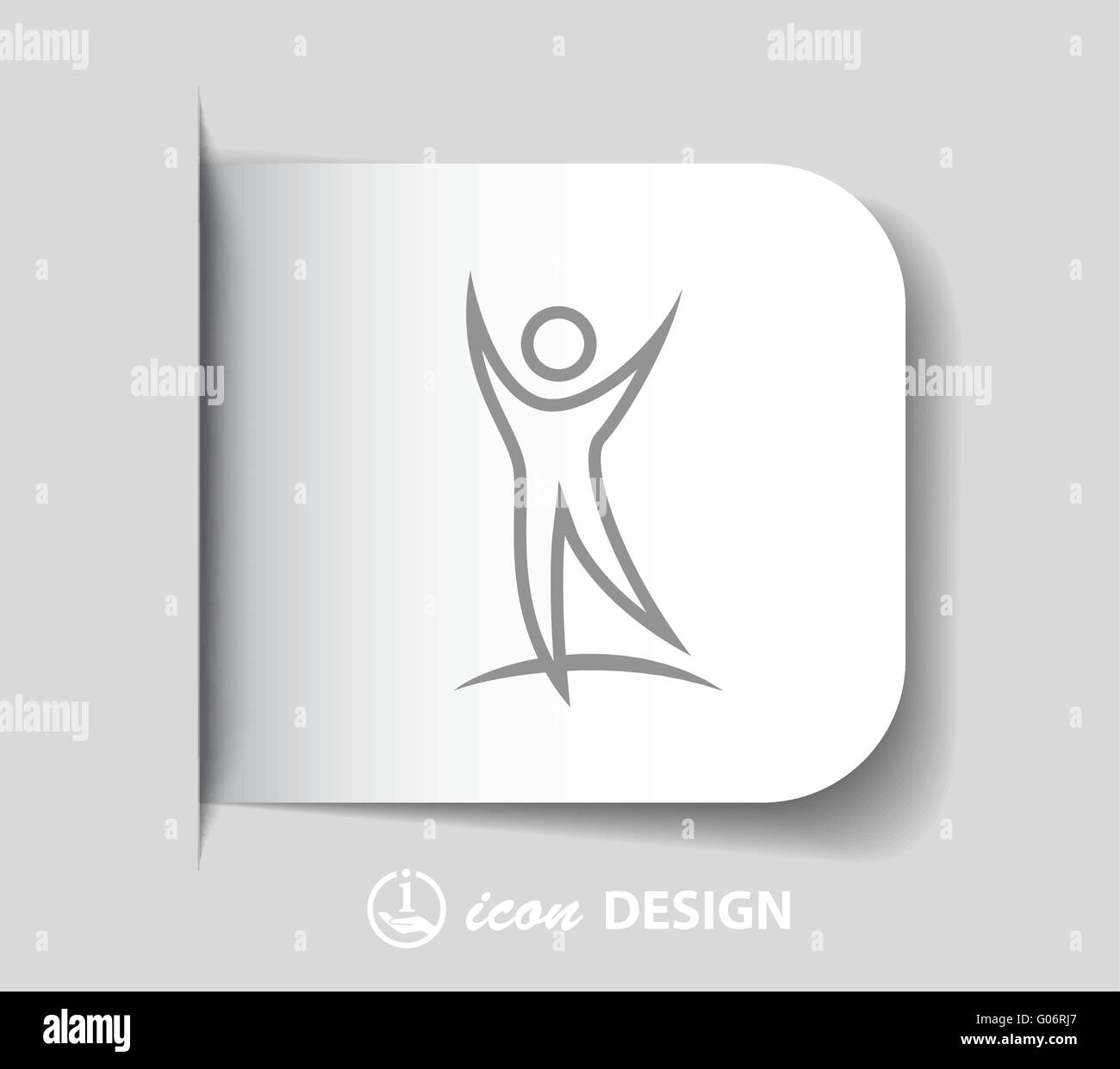 Le pictogramme de succès. Concept de vecteur illustration pour la ...