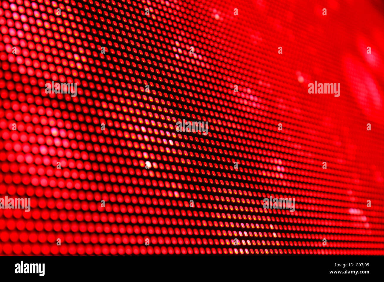Led matrix background red color Banque de photographies et d’images à ...