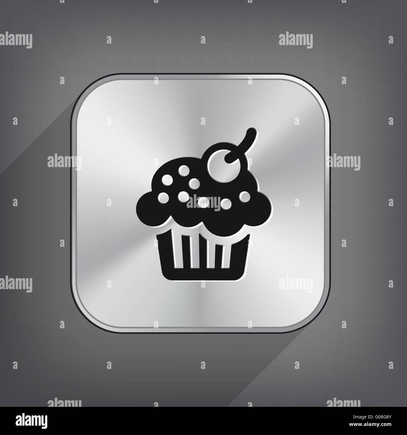 Le pictogramme de gâteau. Concept de vecteur illustration pour la ...