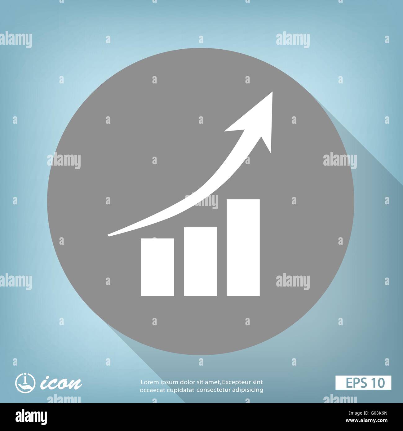 Le pictogramme de graphique Image Vectorielle Stock - Alamy