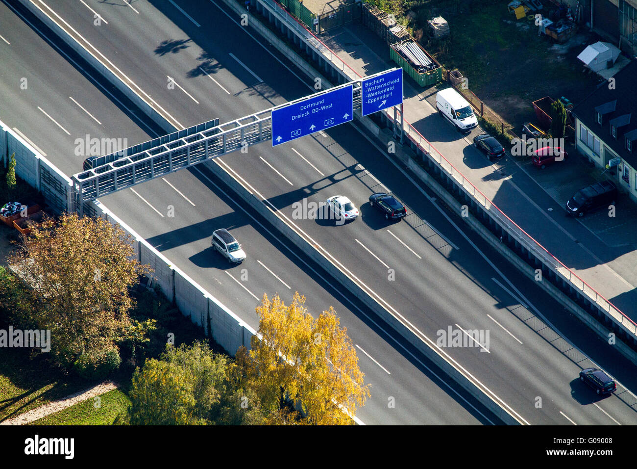 Autobahn a40 Banque de photographies et d’images à haute résolution - Alamy