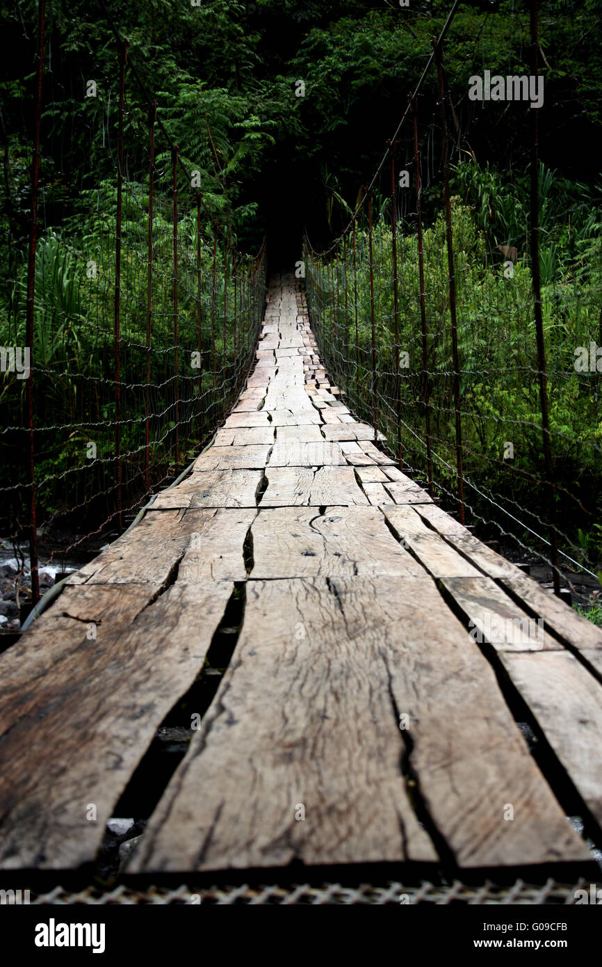 Pont en bois holz brucke Banque de photographies et d’images à haute ...