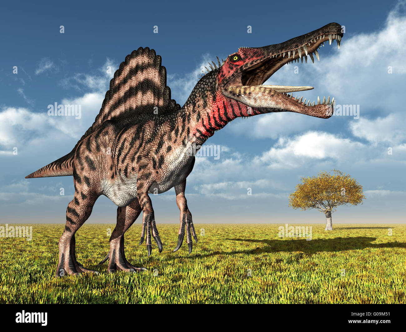 Dinosaur dinosaurs dino spinosaurus Banque de photographies et d’images à haute résolution - Alamy