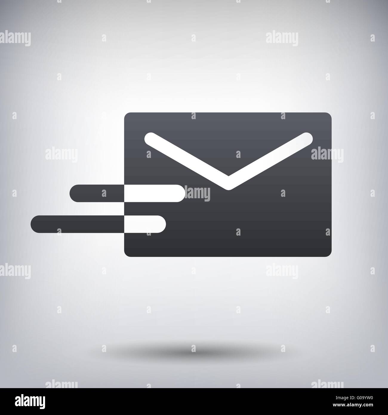 Le pictogramme de mail Image Vectorielle Stock - Alamy