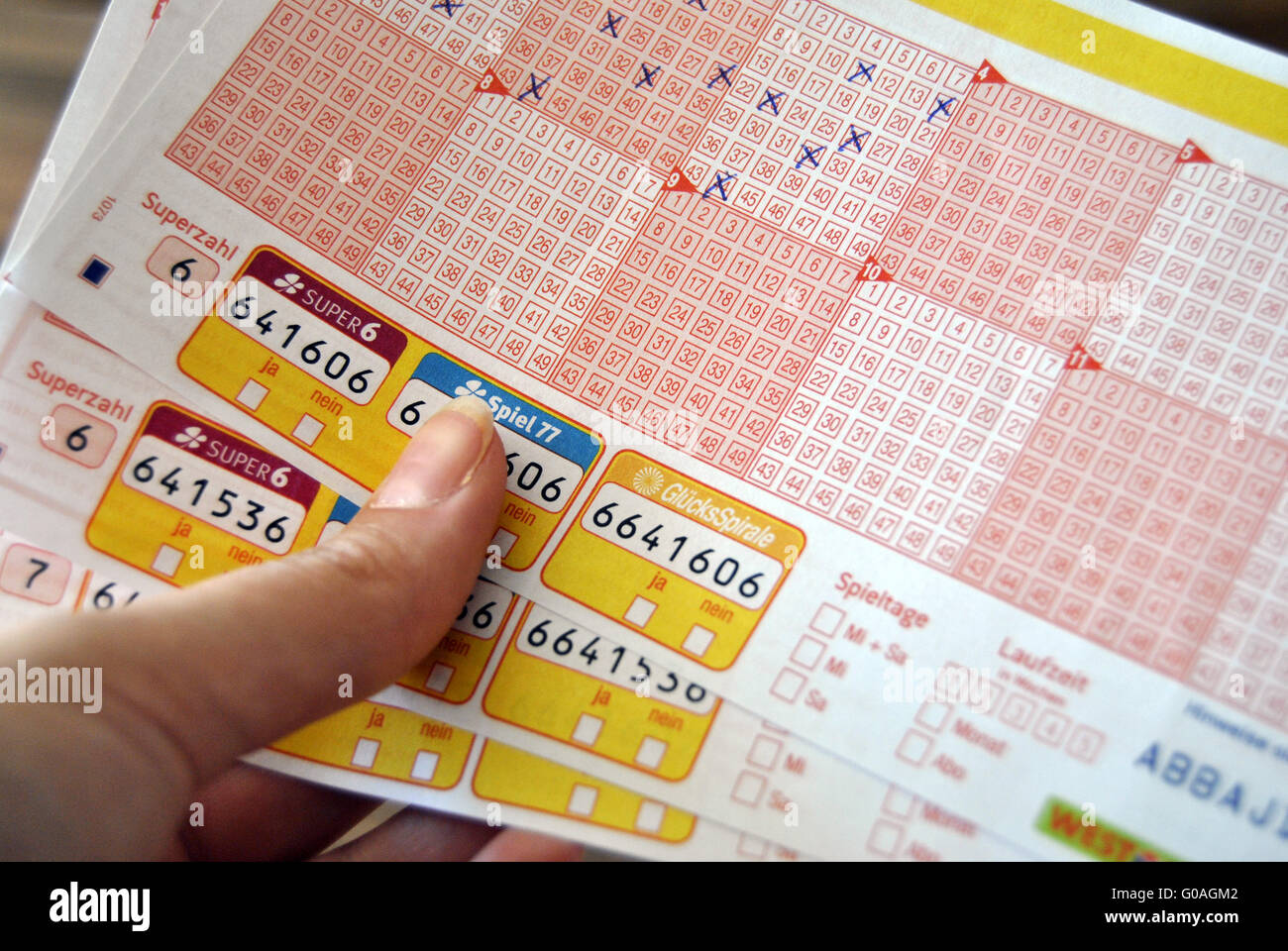 Loto 6 de 49 Banque de photographies et d’images à haute résolution - Alamy