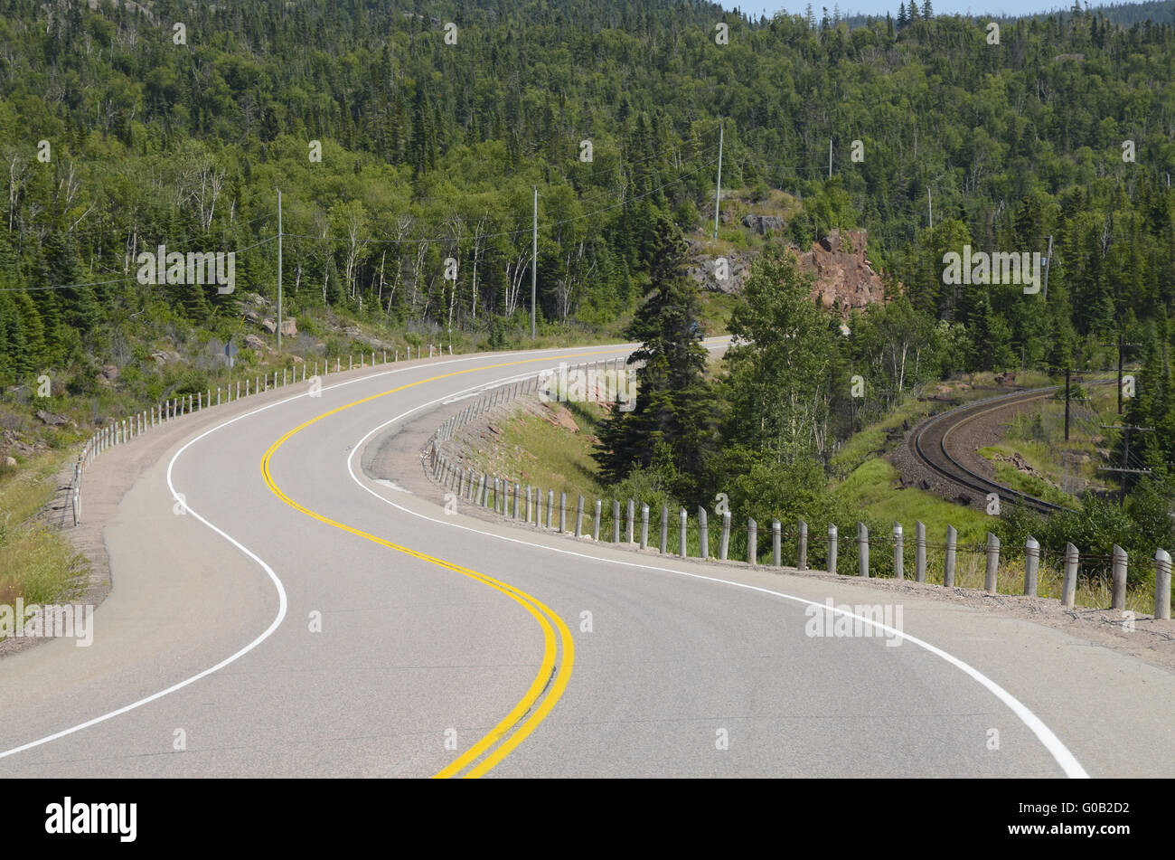 Route transcanadienne Banque de photographies et d’images à haute ...