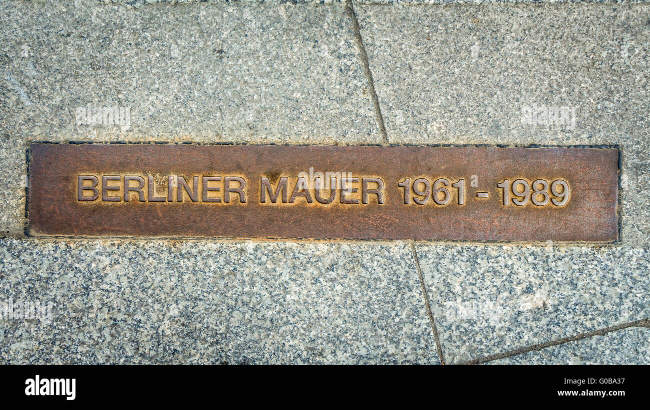 Signe de berlin mauer Banque de photographies et d’images à haute ...