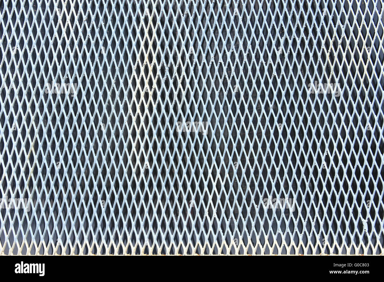 Expanded metal grid Banque de photographies et d’images à haute ...