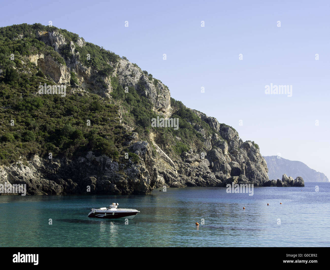 Plage de corfou Banque de photographies et d’images à haute résolution ...