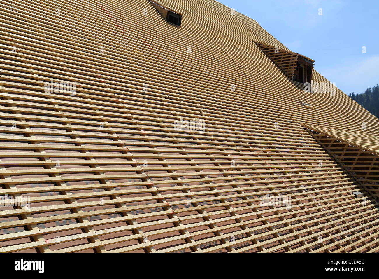 Latte De Toiture Banque d'image et photos - Alamy