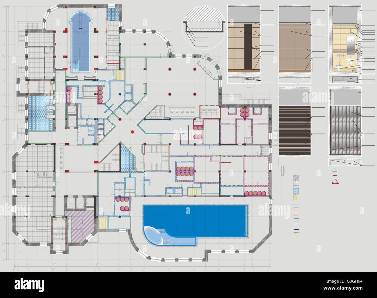 Ceiling plan Banque de photographies et d’images à haute résolution - Alamy