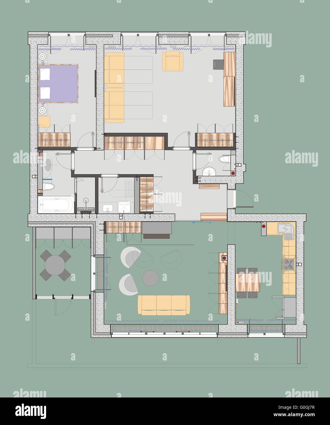 Plan de logement Banque de photographies et d’images à haute résolution ...