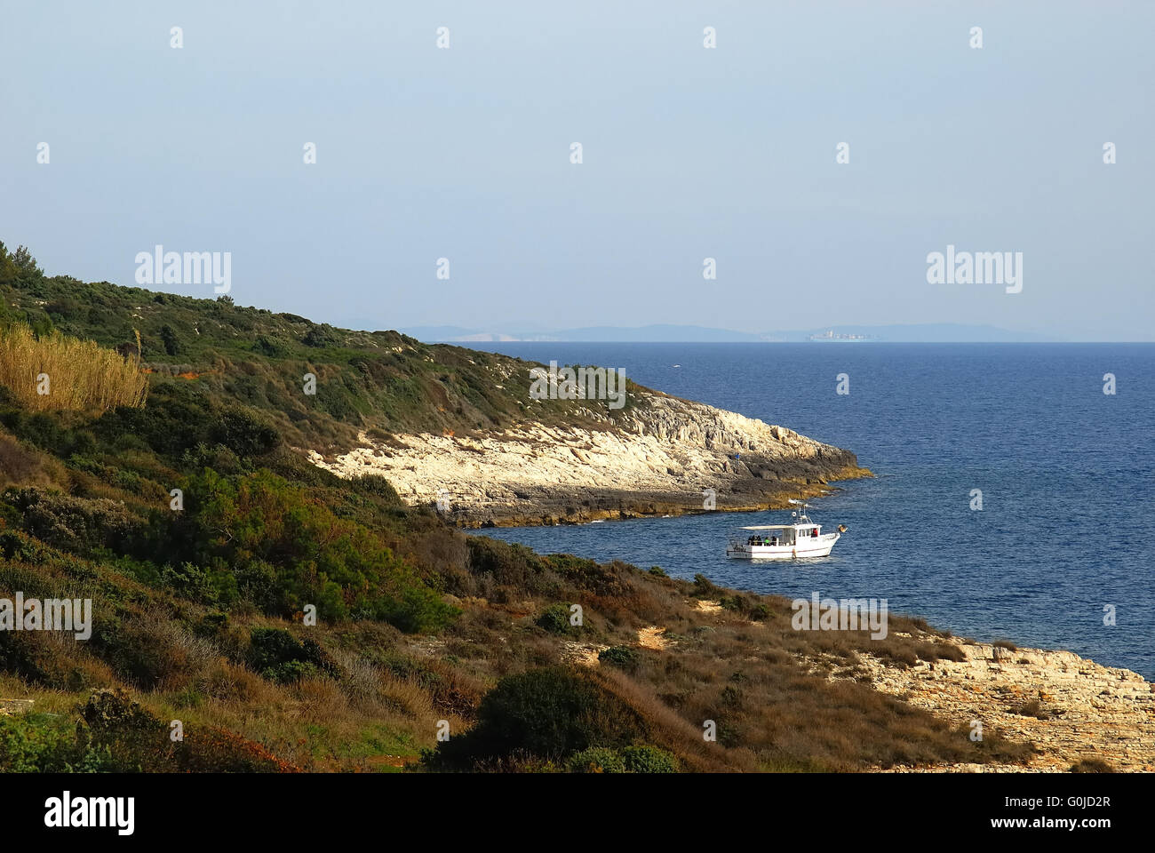 Falaises du cap kamenjak Banque de photographies et d’images à haute ...