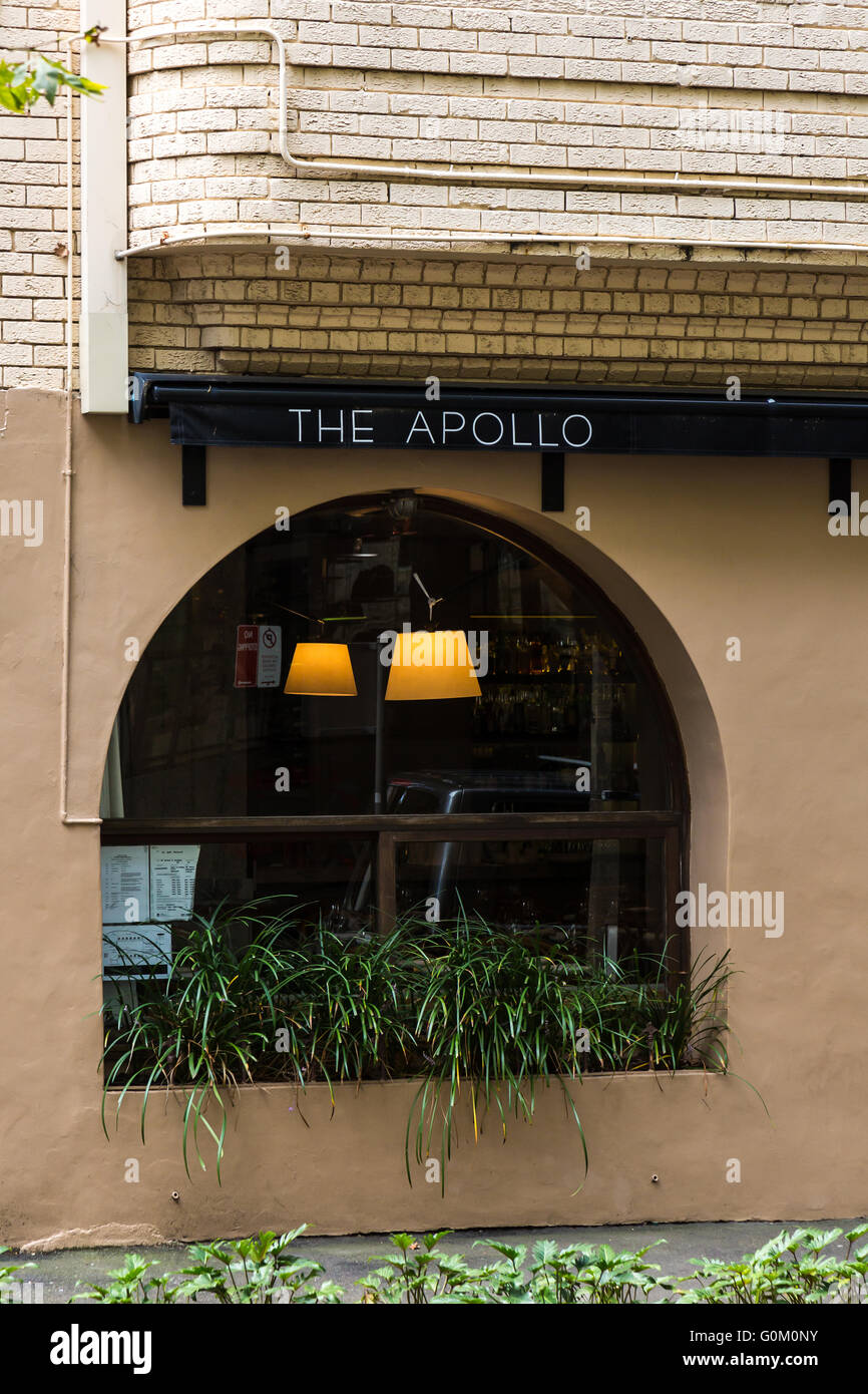 Le restaurant apollo Banque de photographies et d’images à haute ...