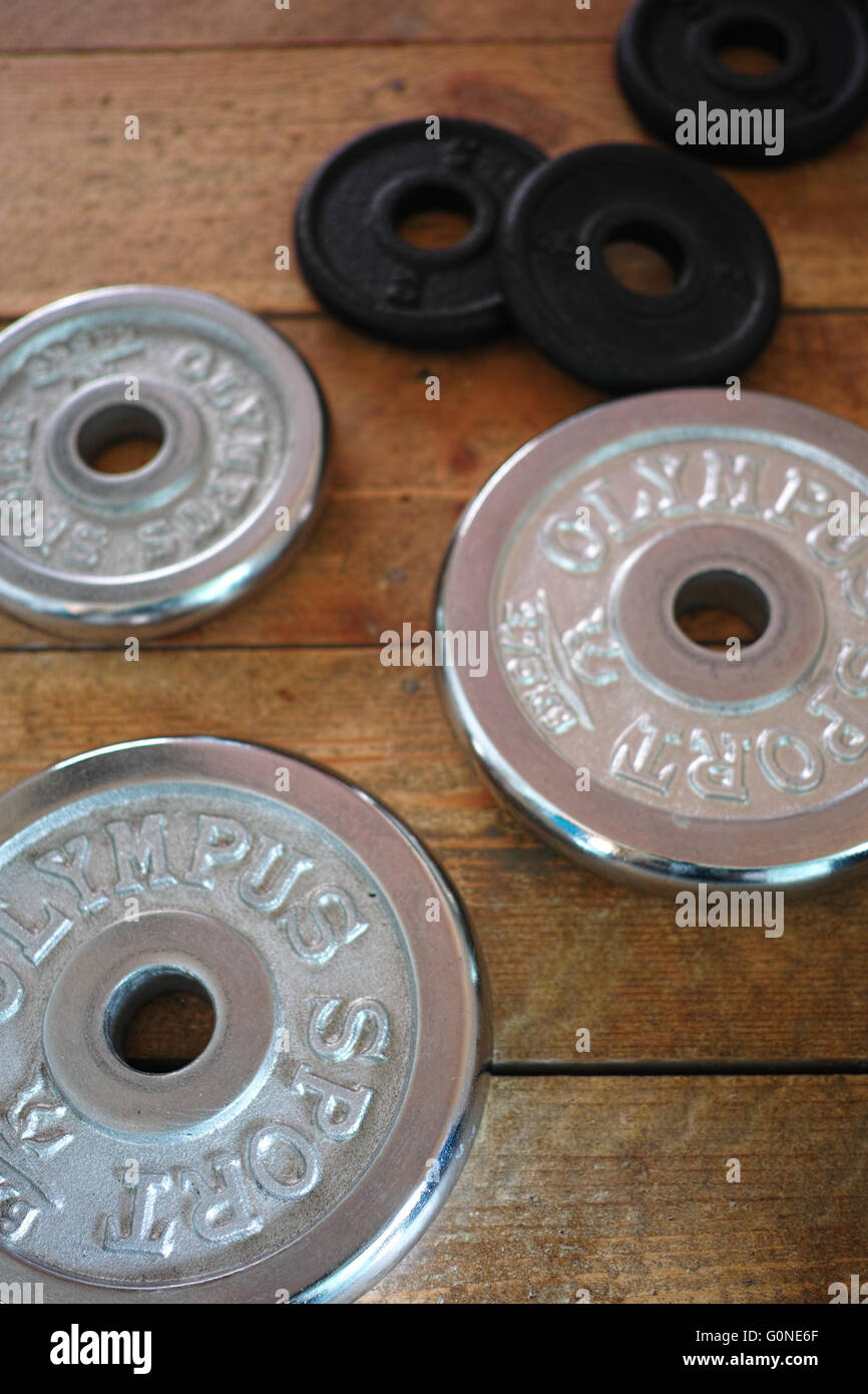 Disc weights Banque de photographies et d’images à haute résolution - Alamy