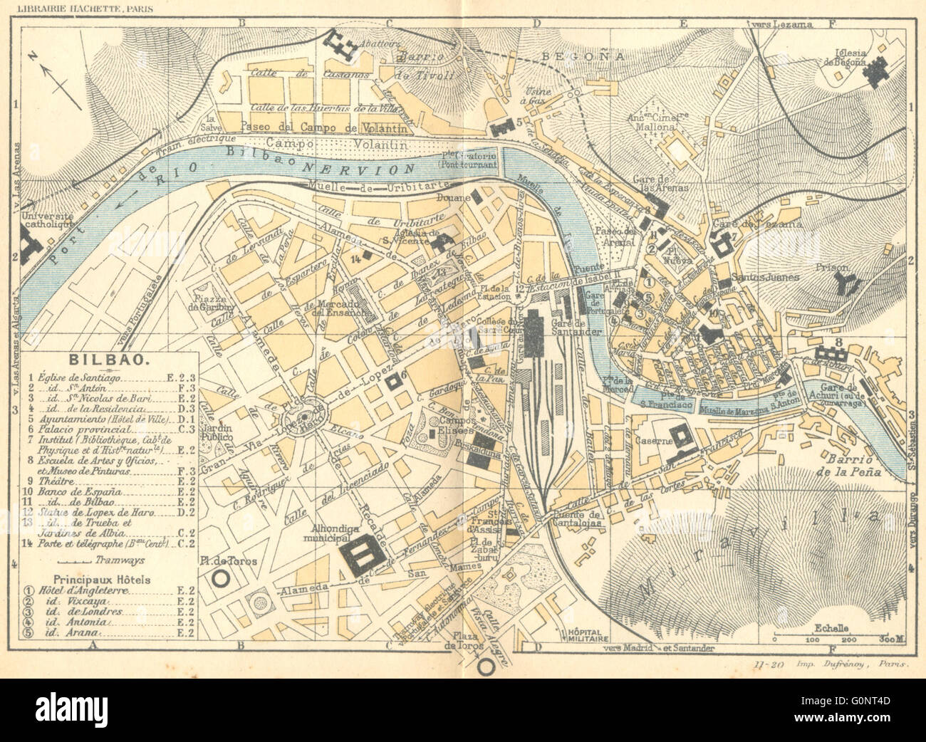 Bilbao map Banque de photographies et d’images à haute résolution - Alamy