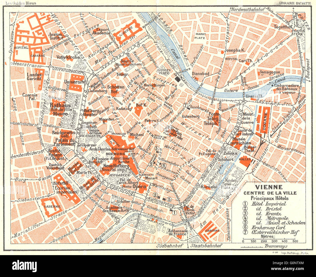 Vienna map Banque de photographies et d’images à haute résolution - Alamy