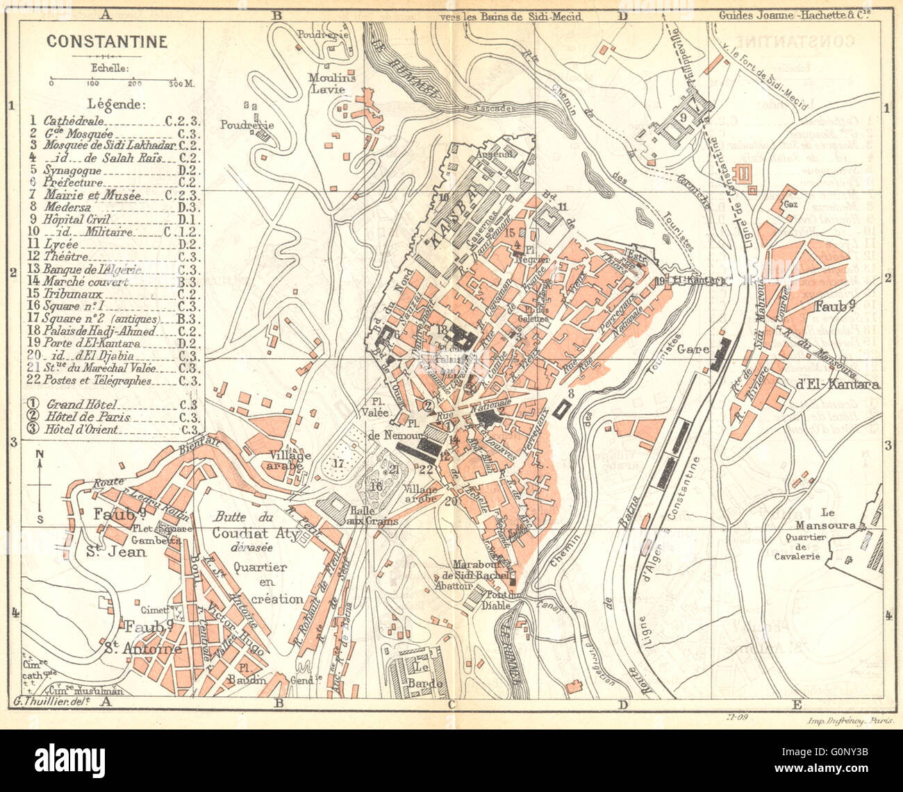 Carte de constantine Banque de photographies et d’images à haute résolution - Alamy