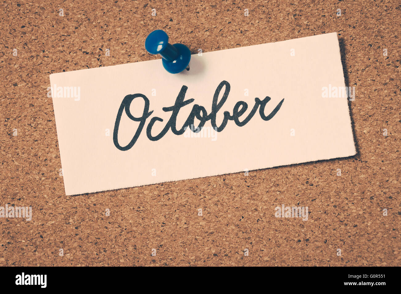 Calendrier octobre Banque de photographies et d’images à haute ...